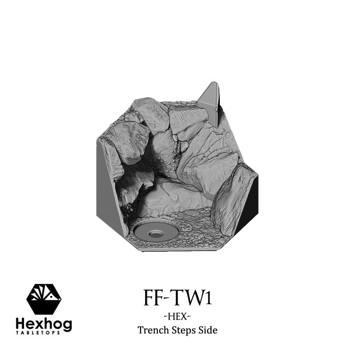 3D Printable Hexhog Tabletops: Formidable Fronts Expansion Set by ...