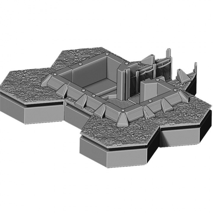 3D Printable Hexhog Tabletops: Formidable Fronts Expansion Set by ...