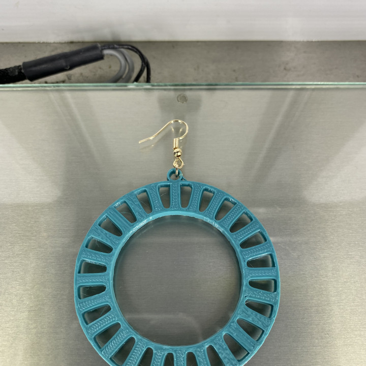 3D Printable Hoops with stripes by Idea Lab