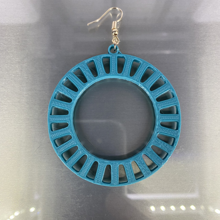 3D Printable Hoops with stripes by Idea Lab