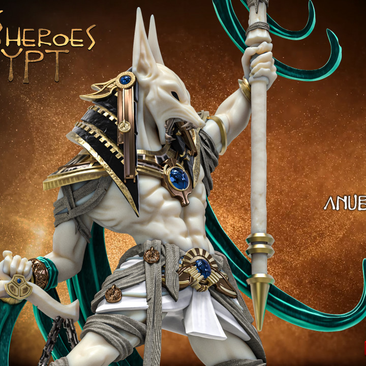 3D Printable Anubis by Heroes Infinite