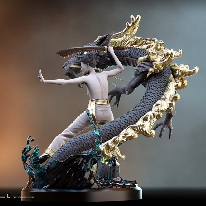 3D Printable Lady Xiu - Full June 2021 Patreon Release by Ritual Design