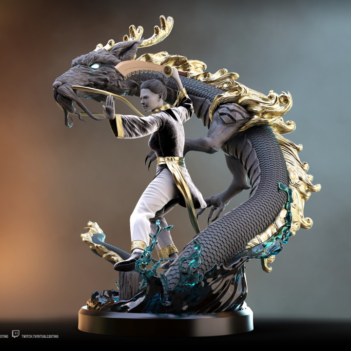 3D Printable Lady Xiu - Full June 2021 Patreon Release by Ritual Design