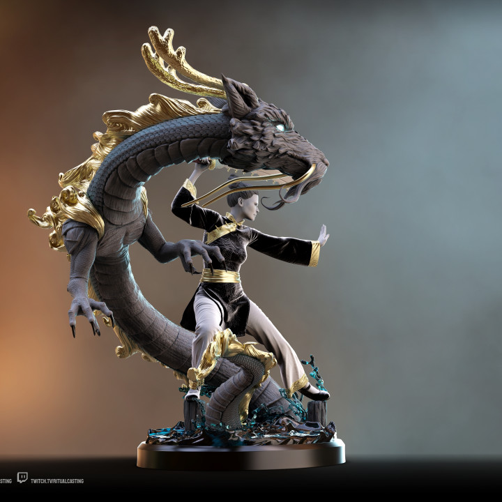 3D Printable Lady Xiu - Full June 2021 Patreon Release by Ritual Design