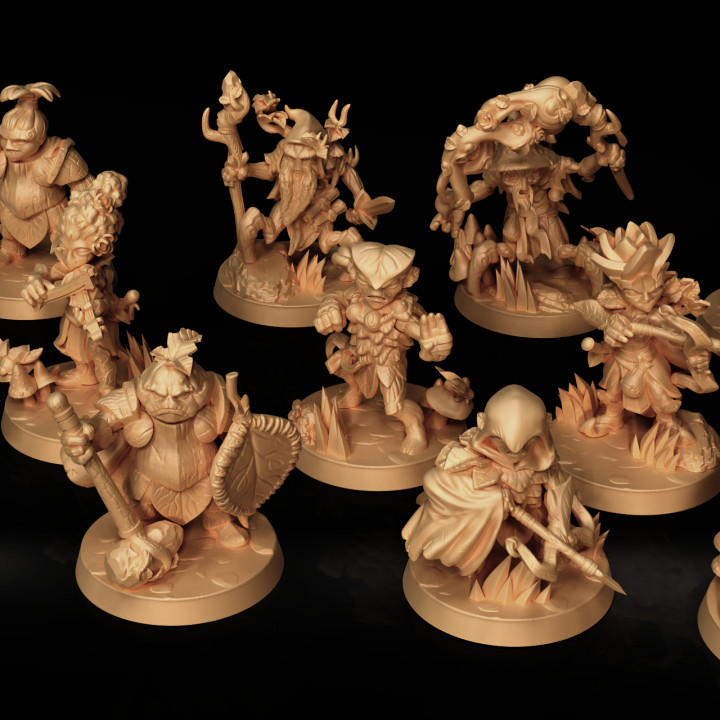 3D Printable Leshy Patrol by Cult Miniatures