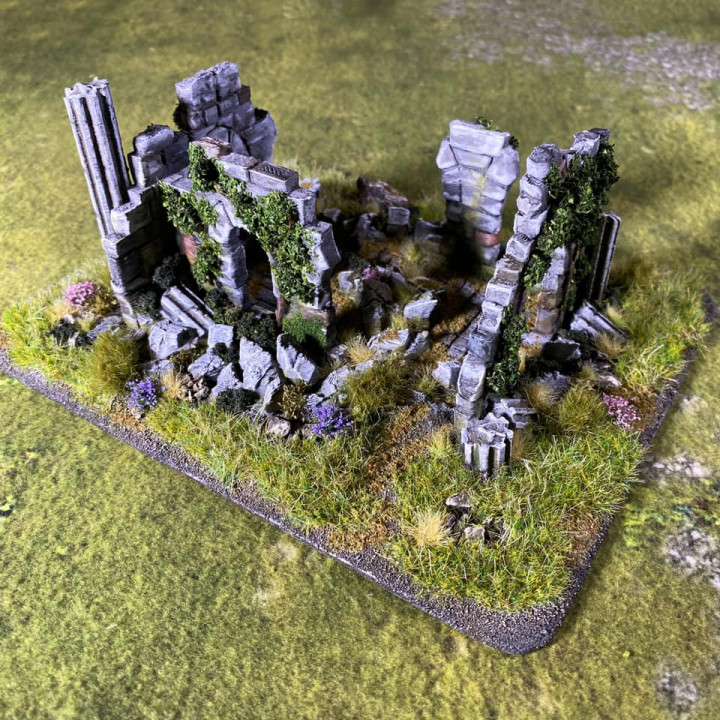 3D Printable Ruins Pack II by GameScape3D