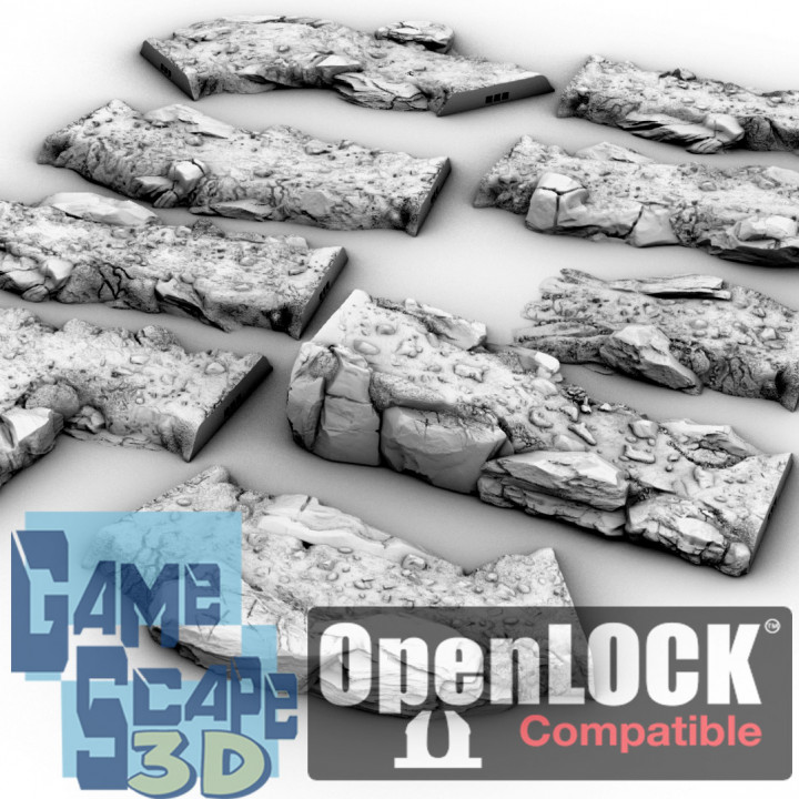 3D Printable Highland Trail by GameScape3D