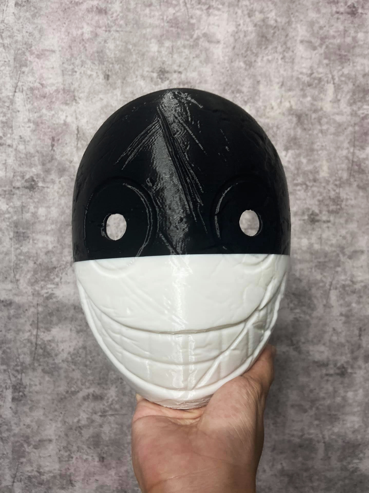 3D Printable The Killer Horror Mask - Halloween Cosplay by 3DpropsDesigns