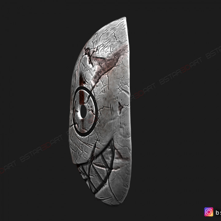 3D Printable The Killer Horror Mask - Halloween Cosplay by 3DpropsDesigns