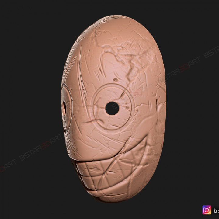 3D Printable The Killer Horror Mask - Halloween Cosplay by 3DpropsDesigns