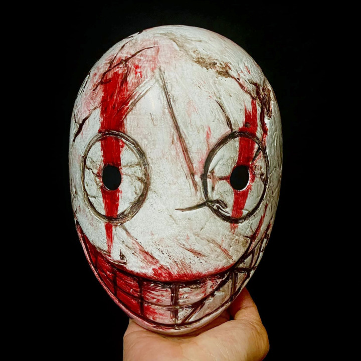 3D Printable The Killer Horror Mask - Halloween Cosplay by 3DpropsDesigns