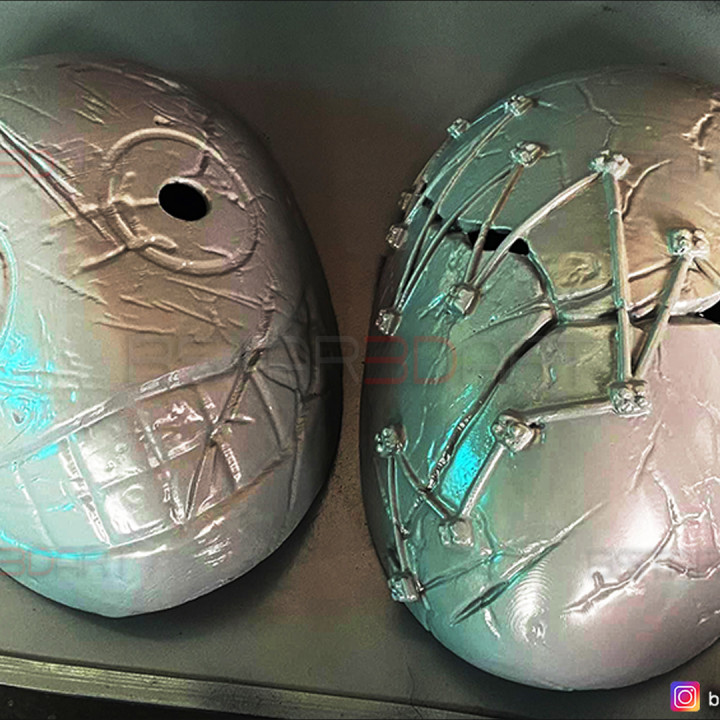 3D Printable The Killer Horror Mask - Halloween Cosplay by 3DpropsDesigns