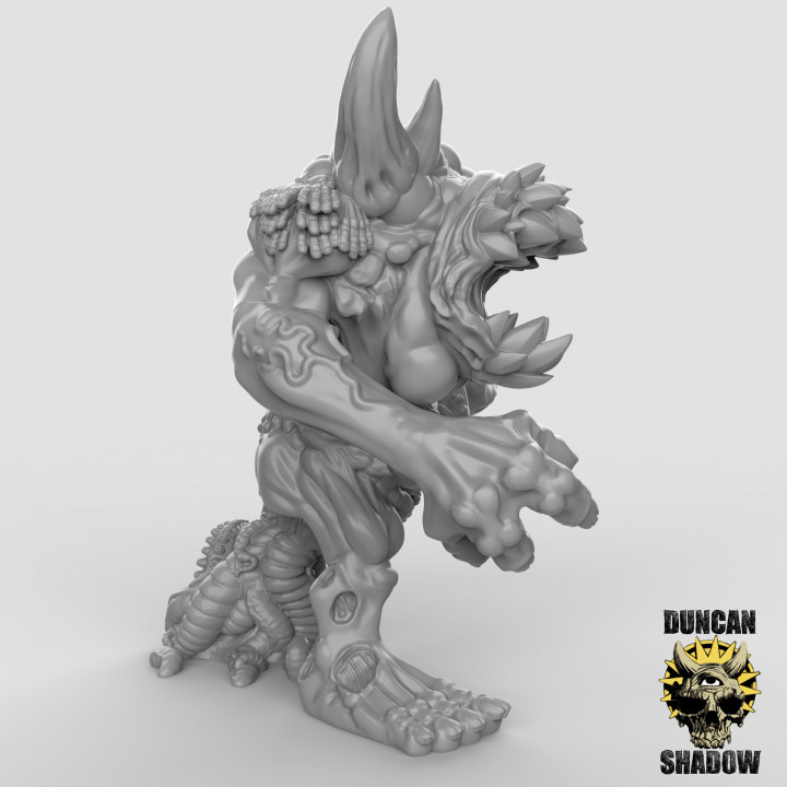 3D Printable Chaos Spawn (pre supported) by Duncan Shadow