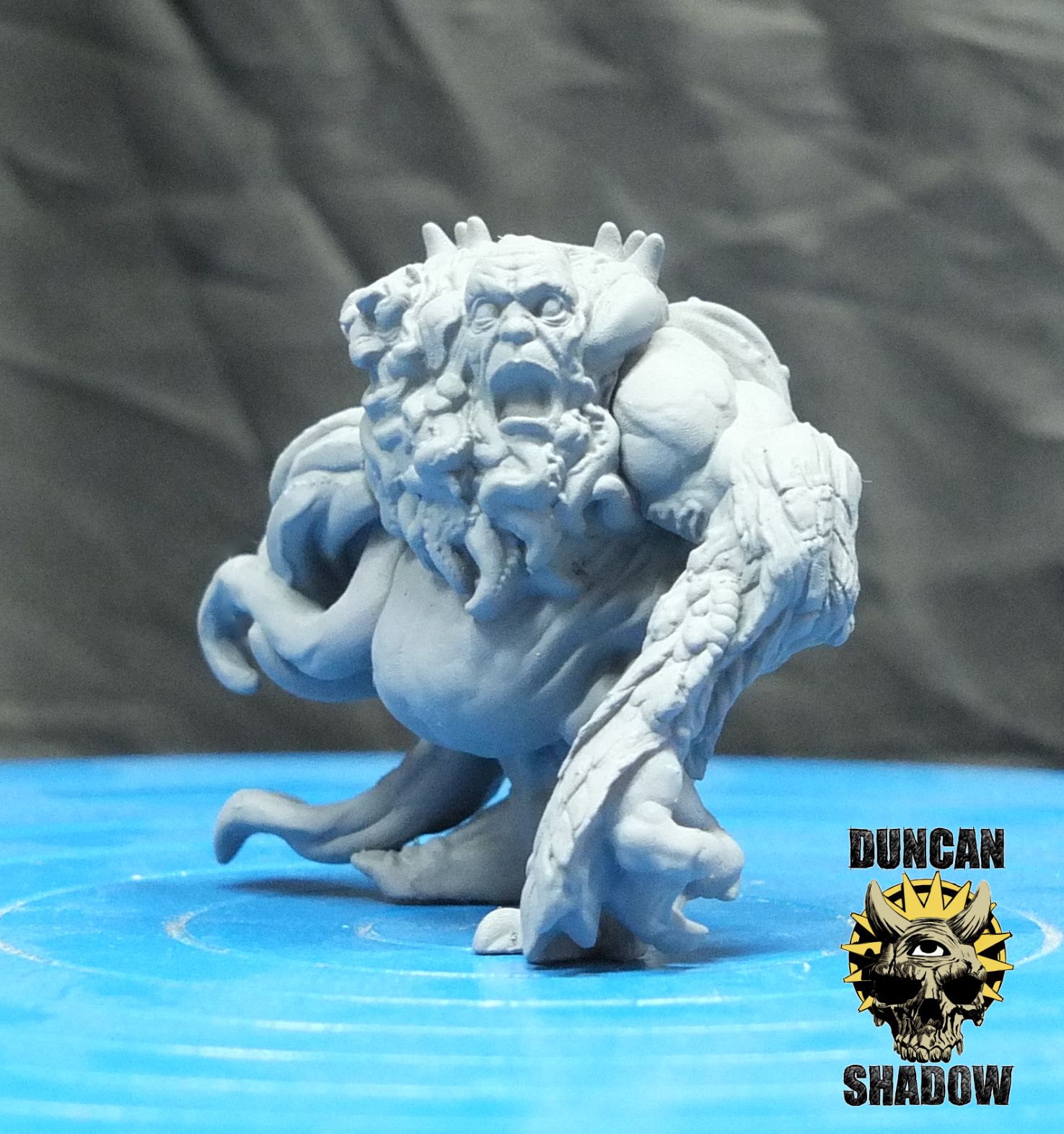 3D Printable Chaos Spawn (pre supported) by Duncan Shadow