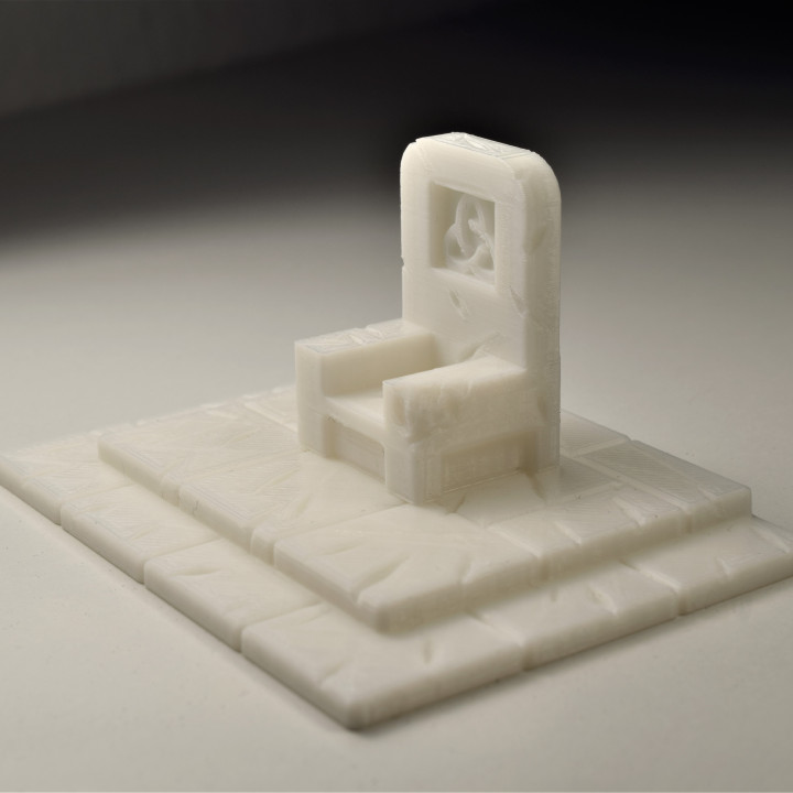 3D Printable throne of Erin by Jason Beckers