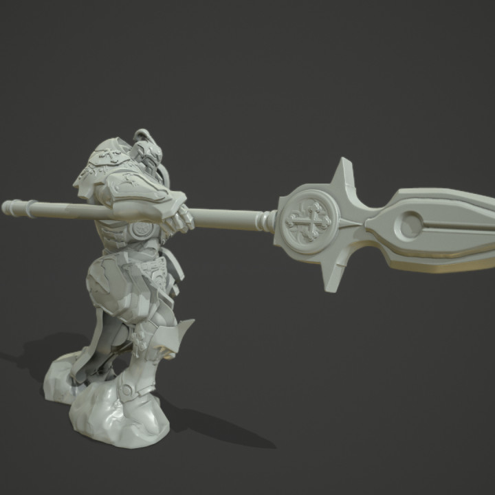 3D Printable Angelic Knight V01 by Jeremy Smith