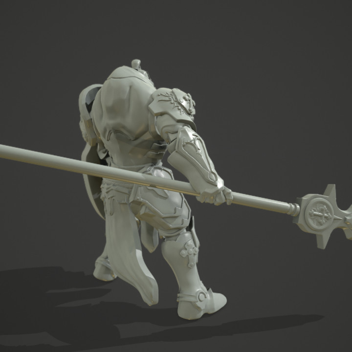 3D Printable Angelic Knight V03 by Jeremy Smith