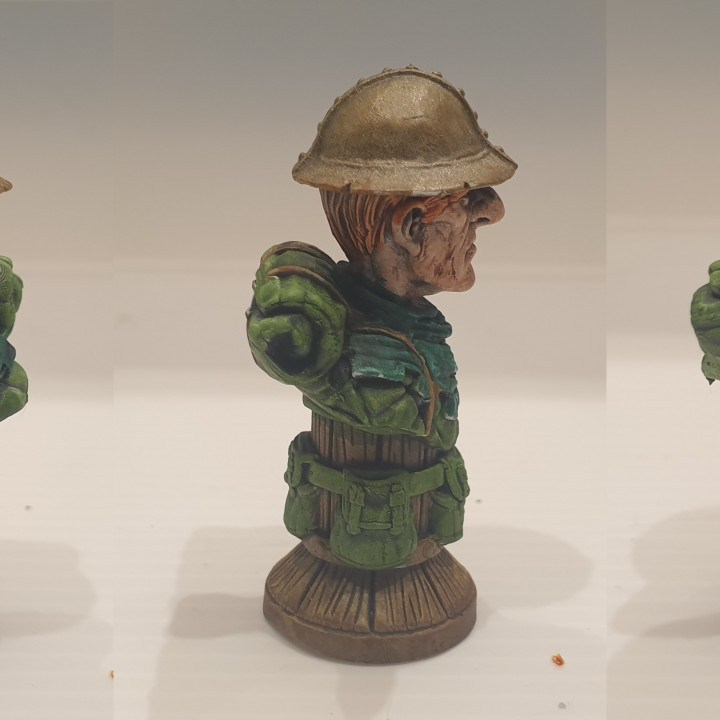 3D Print of Human Pawn Chess Piece [Pre-Supported] by michaelnorrish