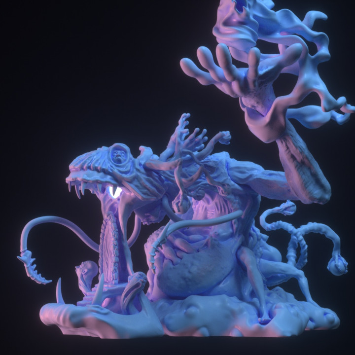 3D Printable Mligleth: Threshold of Corruption (Cosmic Horror) by ...