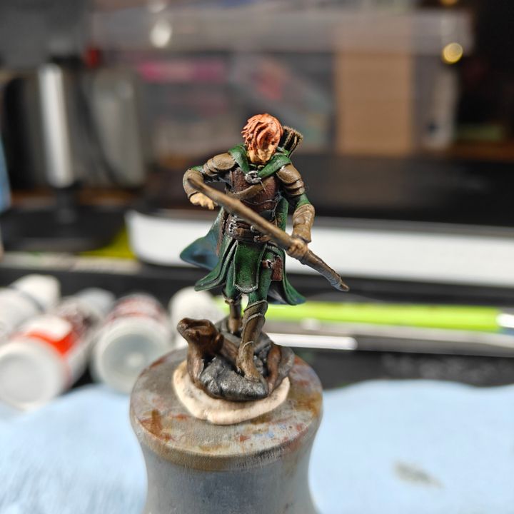 3D Print of Ranger Half -Elf by paulsmith16