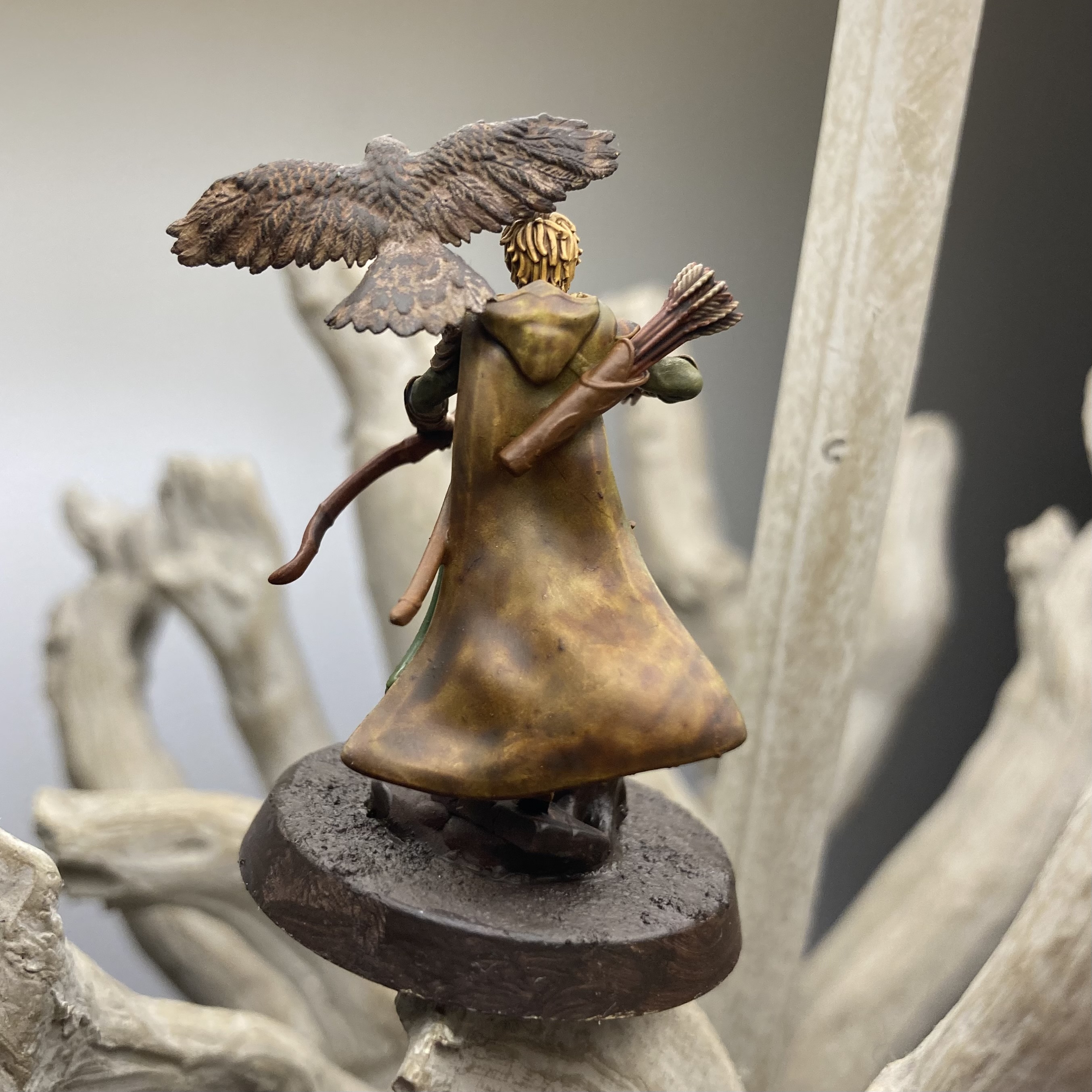 3D Printable Ranger Half -Elf by Dungeon Dog