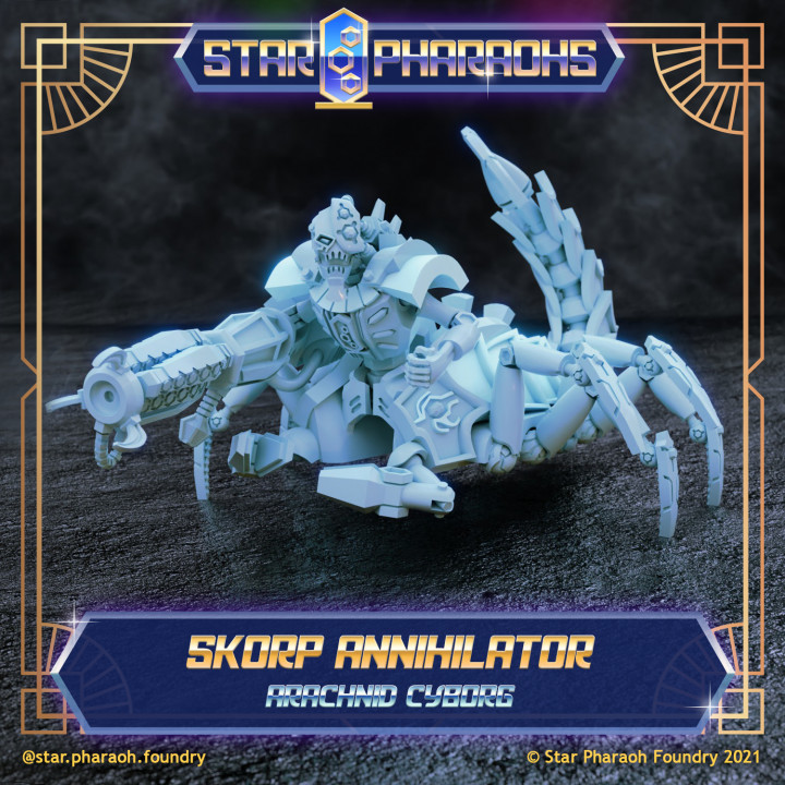 3D Printable Skorp Annihilator - Star Pharaohs by Star Pharaoh Foundry