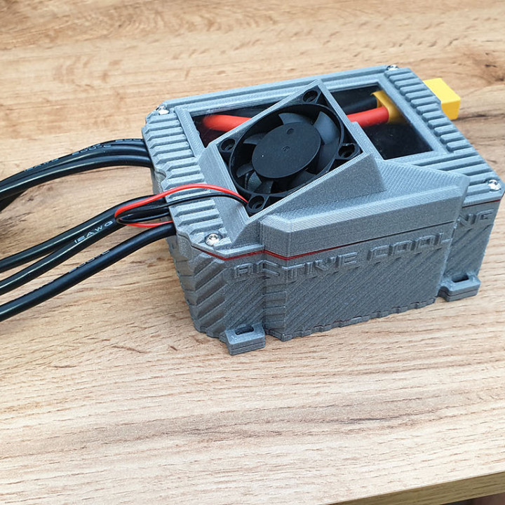 3D Printable Case for Vesc 6.6 Dual Mini Designed by Pirate * Free ...