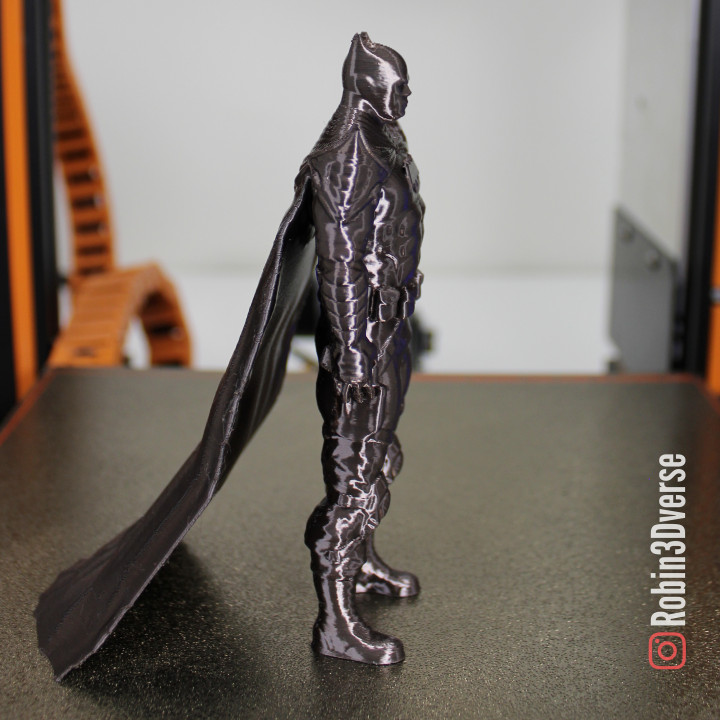 3D Printable Batman Support Free Remix by Robin 3Dverse