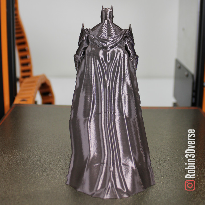 3D Printable Batman Support Free Remix by Robin 3Dverse