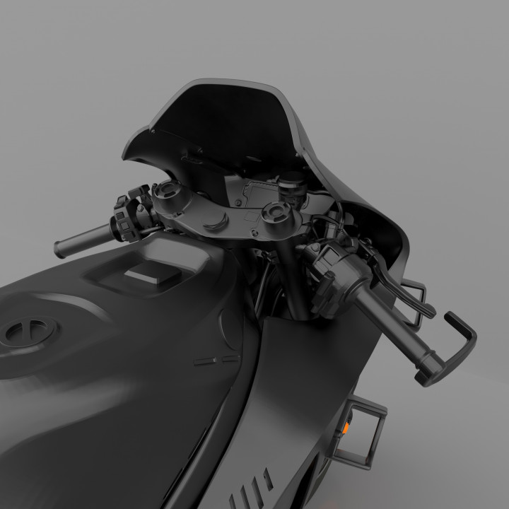 3D Printable Racing Motorcycle MotoGP Ready to Print STL File by demis ...