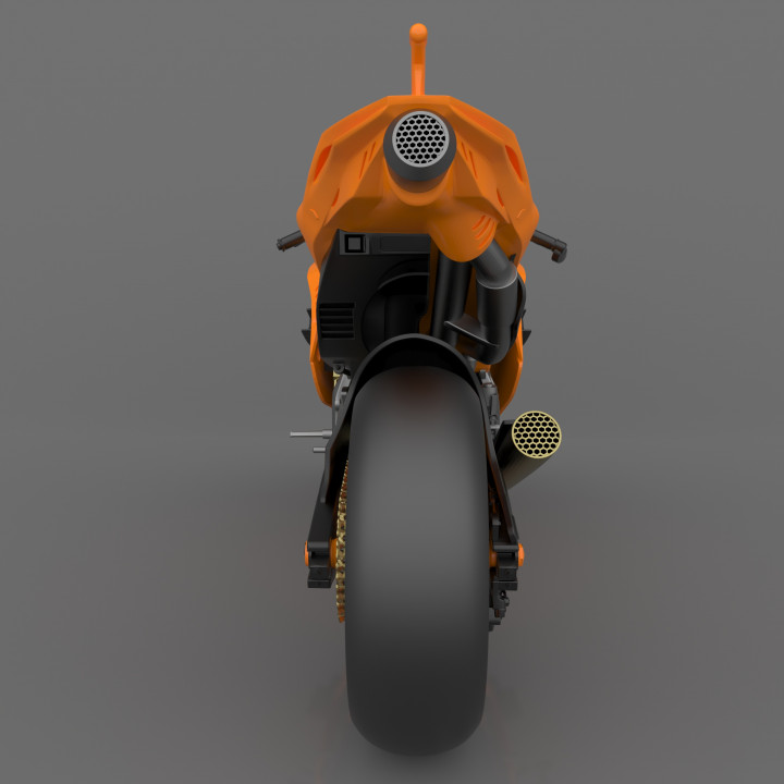 3D Printable Racing Motorcycle MotoGP Ready to Print STL File by demis ...