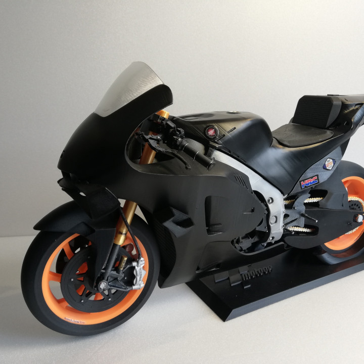 3D Printable Racing Motorcycle MotoGP Ready to Print STL File by demis ...