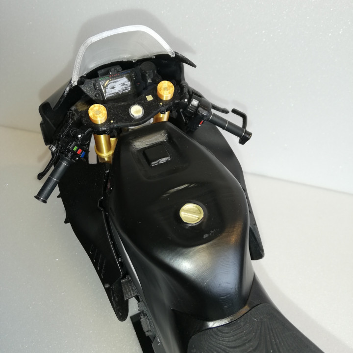 3D Printable Racing Motorcycle MotoGP Ready to Print STL File by demis ...