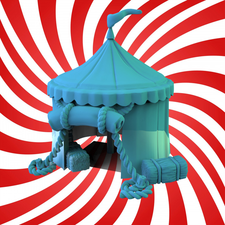 3D Printable Kickstarter Magic Circus by celia fermoselle