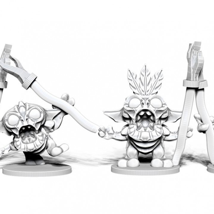 3D Printable Grumlings! by VeloriaMiniatures