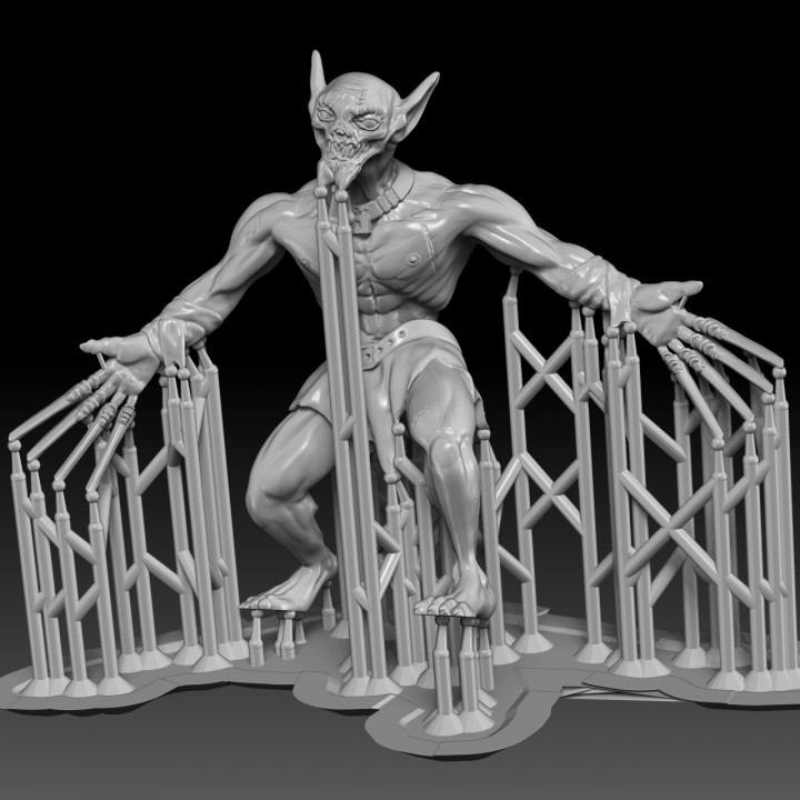 3D Printable Ghoul Vampire free model by Safehold Sculpts