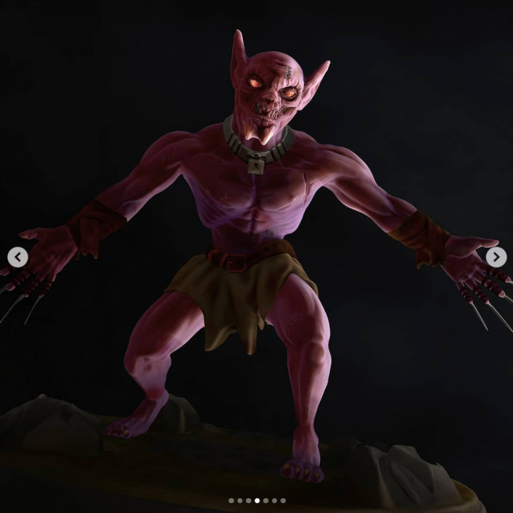 3D Printable Ghoul Vampire free model by Safehold Sculpts