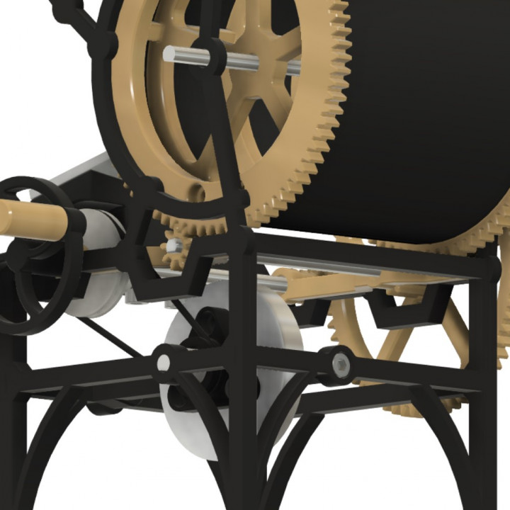 3D Printable Mini Marble Machine X by galacticorndog