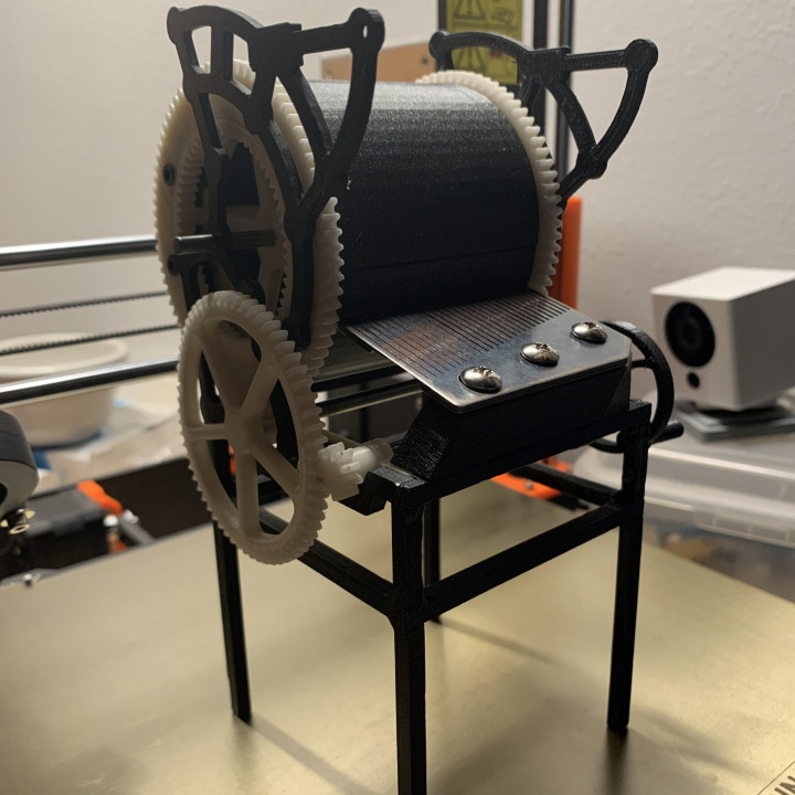3D Printable Mini Marble Machine X by galacticorndog