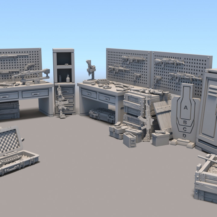 3D Printable Gun Workshop by Tiny Furniture