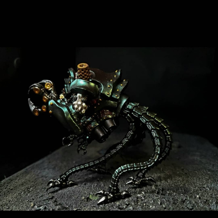 3D Printable Agony Construct | time god's motor of pain by Dorkfactory ...