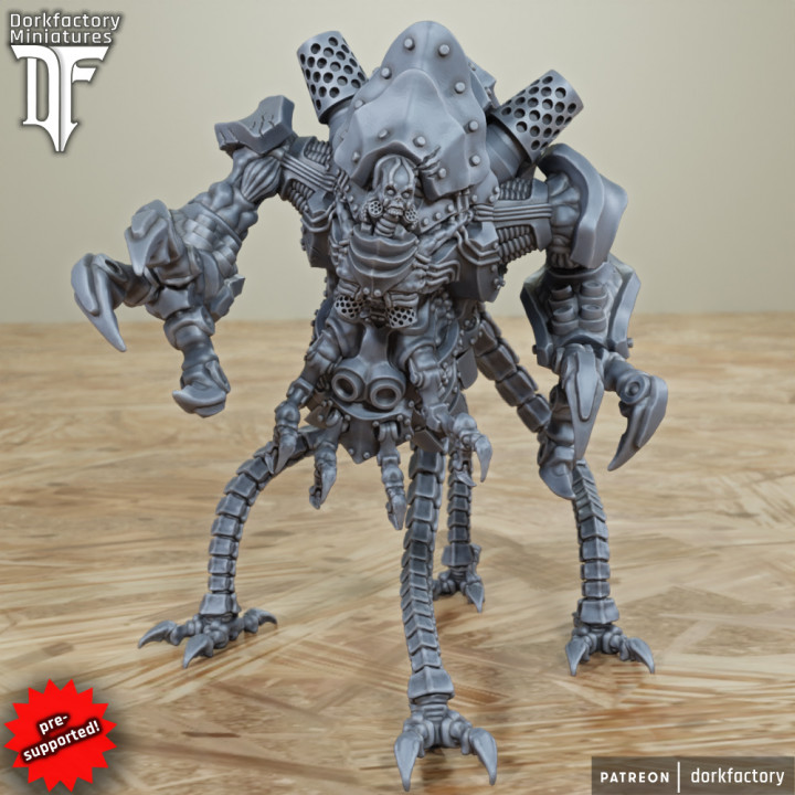 3D Printable Agony Construct | time god's motor of pain by Dorkfactory ...
