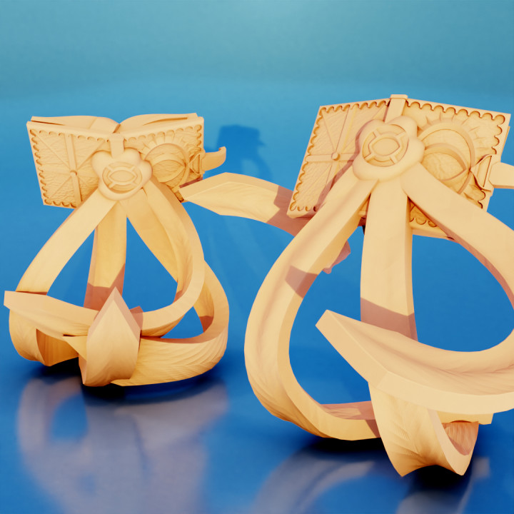 3D Printable Animated spellbook by Cult of Pickle