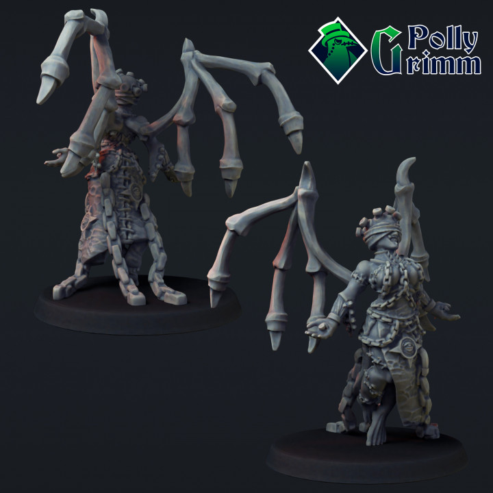 3D Printable Empire of sin. Tabletop miniature. Angel of sin by PollyGrimm