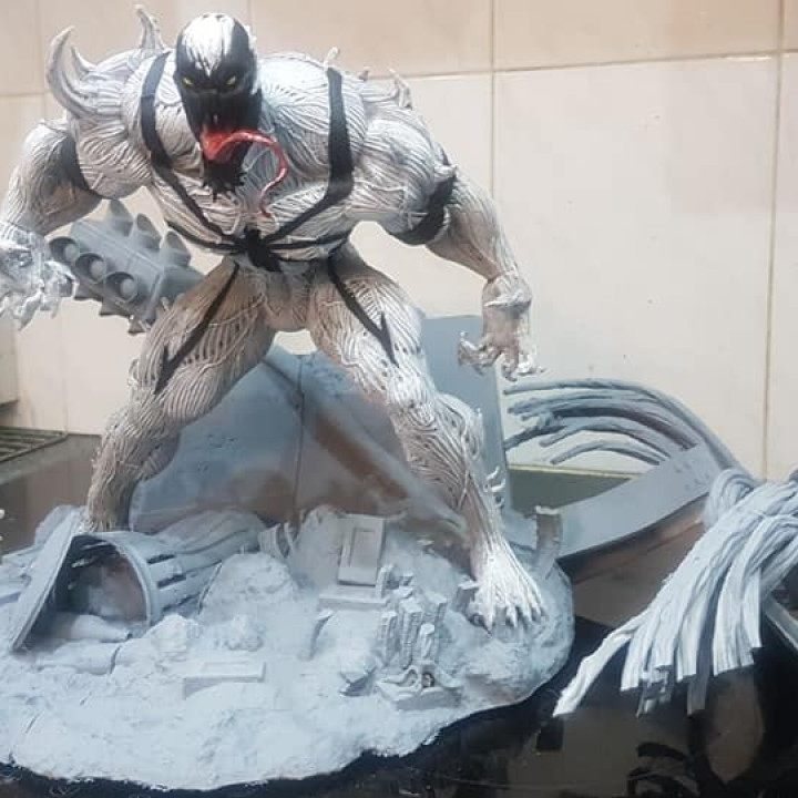 3D Printable Anti-Venom 3D printable by jason