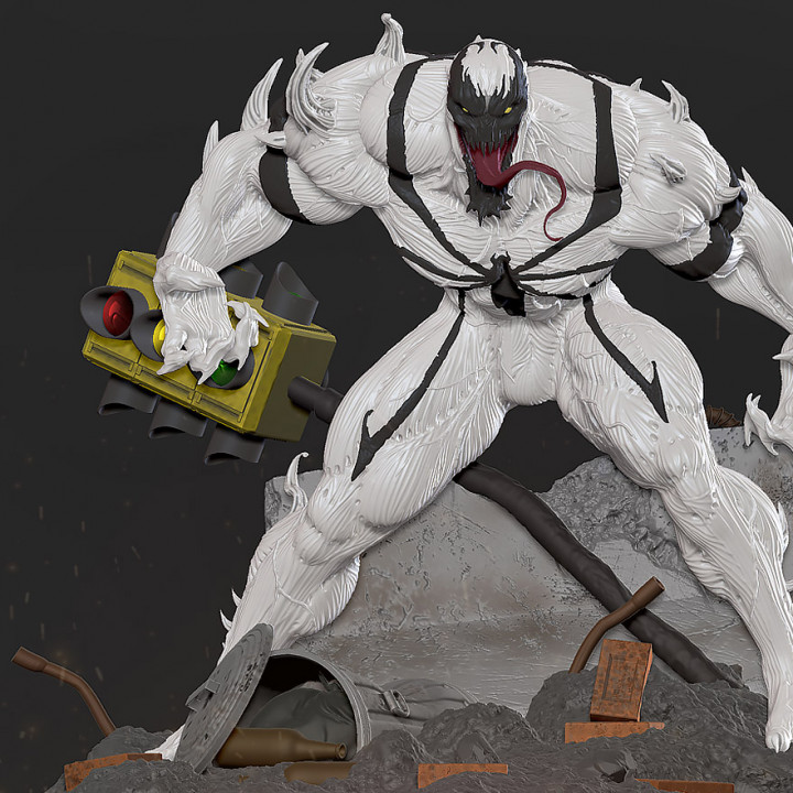 3D Printable Anti-Venom 3D printable by jason