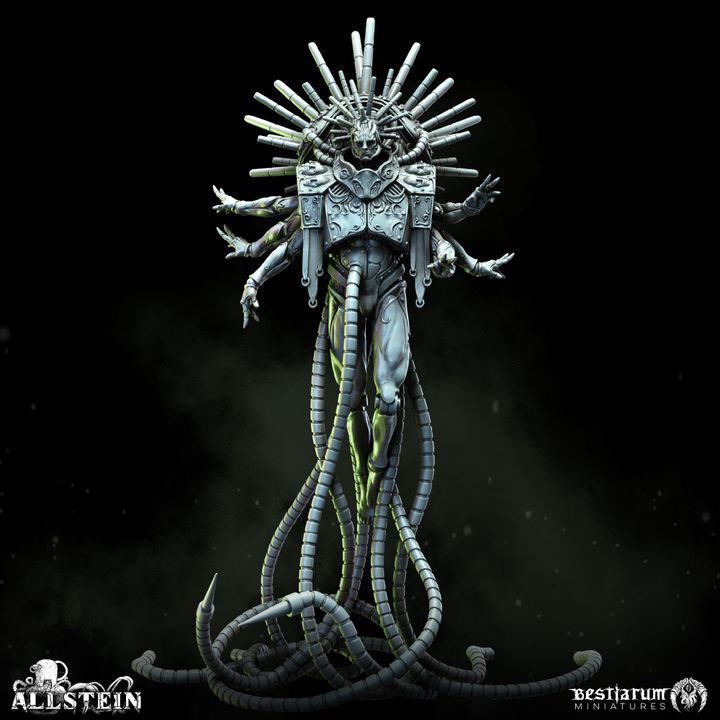 3D Printable Divine Machine | Allstein | Sci Fi by Bestiarum Miniatures