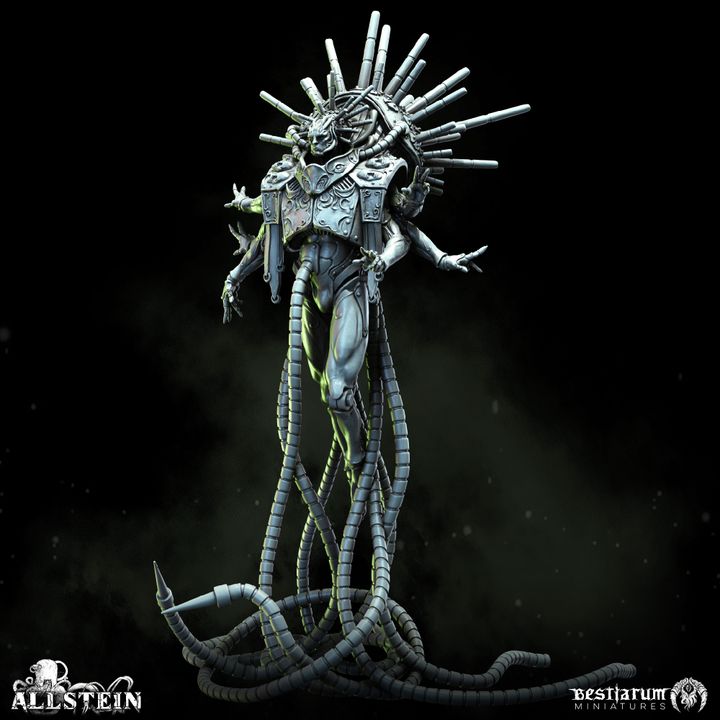 3D Printable Divine Machine | Allstein | Sci Fi by Bestiarum Miniatures