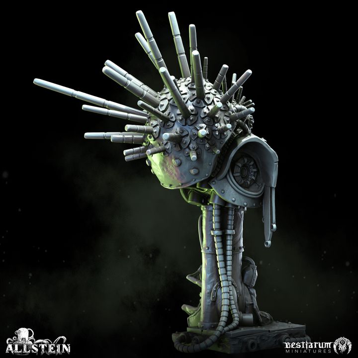 3D Printable Divine Machine Bust | Allstein | Busts & Display by ...
