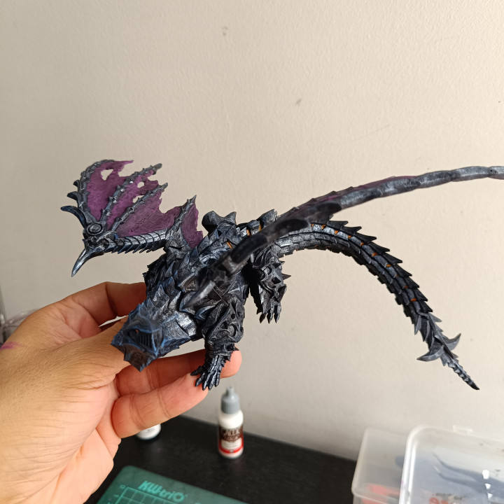 3D Print of Armored Dragon by Thelerion